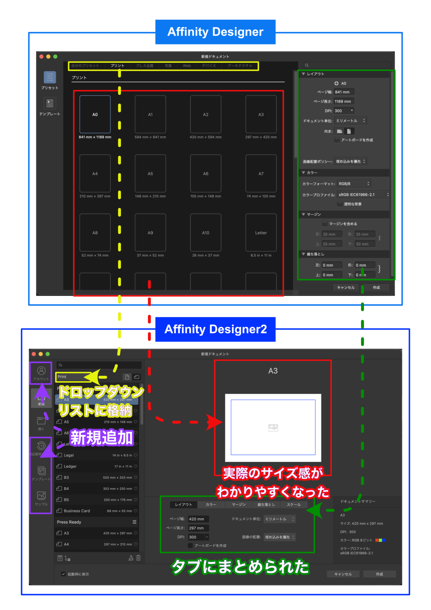 Affinity Designer2にアップグレード！v1との12個の違いをまとめてみた！【テキスト縦書き】は実装されているの？ | CHAKAMAKASHIブログ